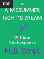 AMSND Script Booklet | PDF | A Midsummer Night's Dream