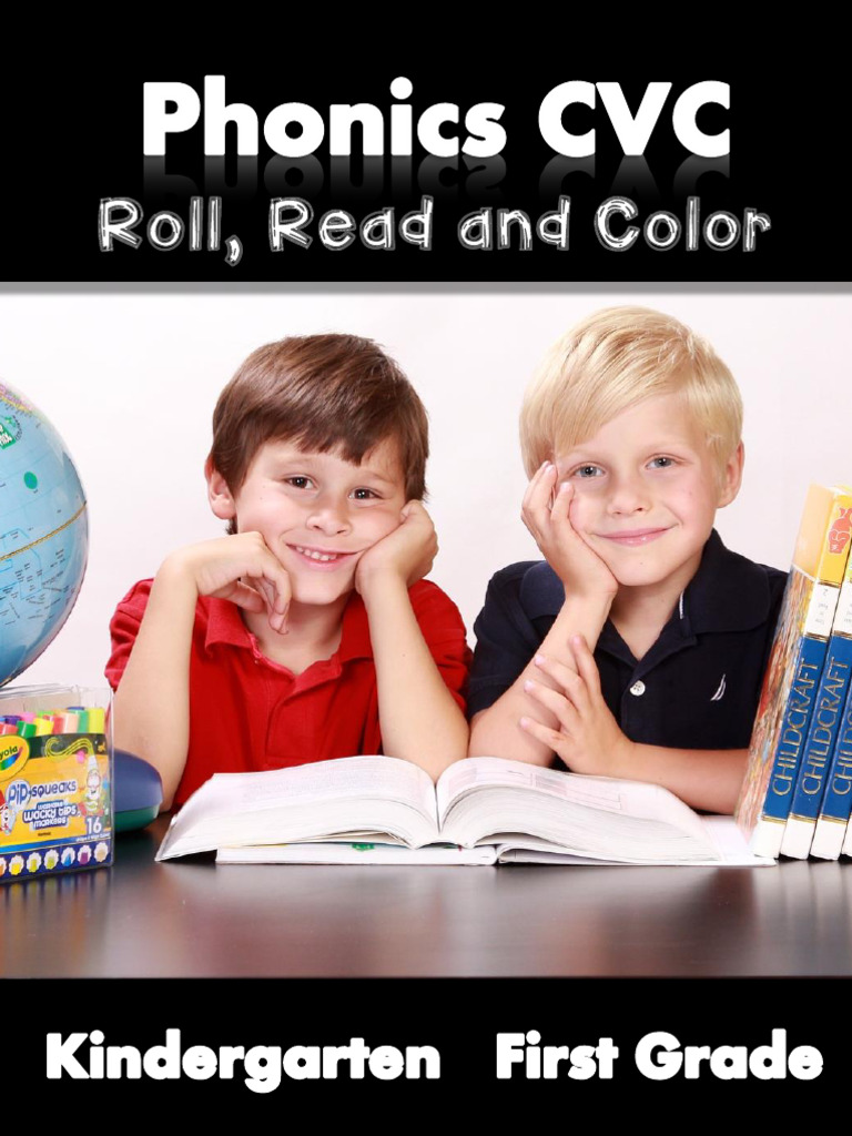 Phonics CVC - Roll, Read and Colour | PDF