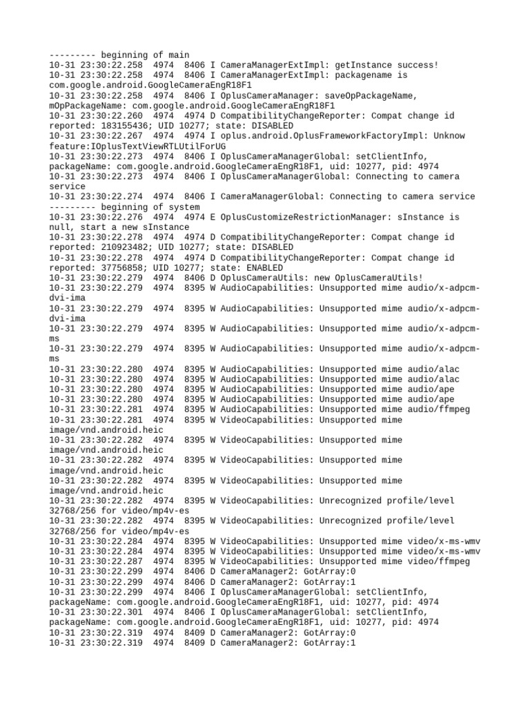 Log Cat 1730397622185 | PDF | Software | Software Engineering