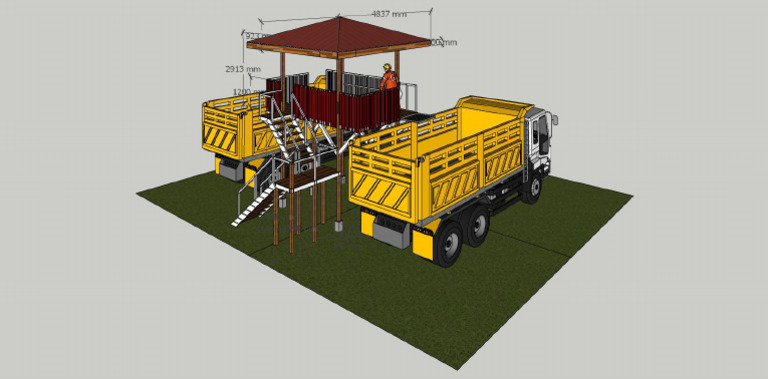 Tampak Prespektive Tower Sample | PDF