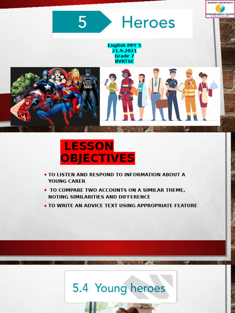 Grade 7 English Unit 5 PPT 5-21.09.21 | PDF