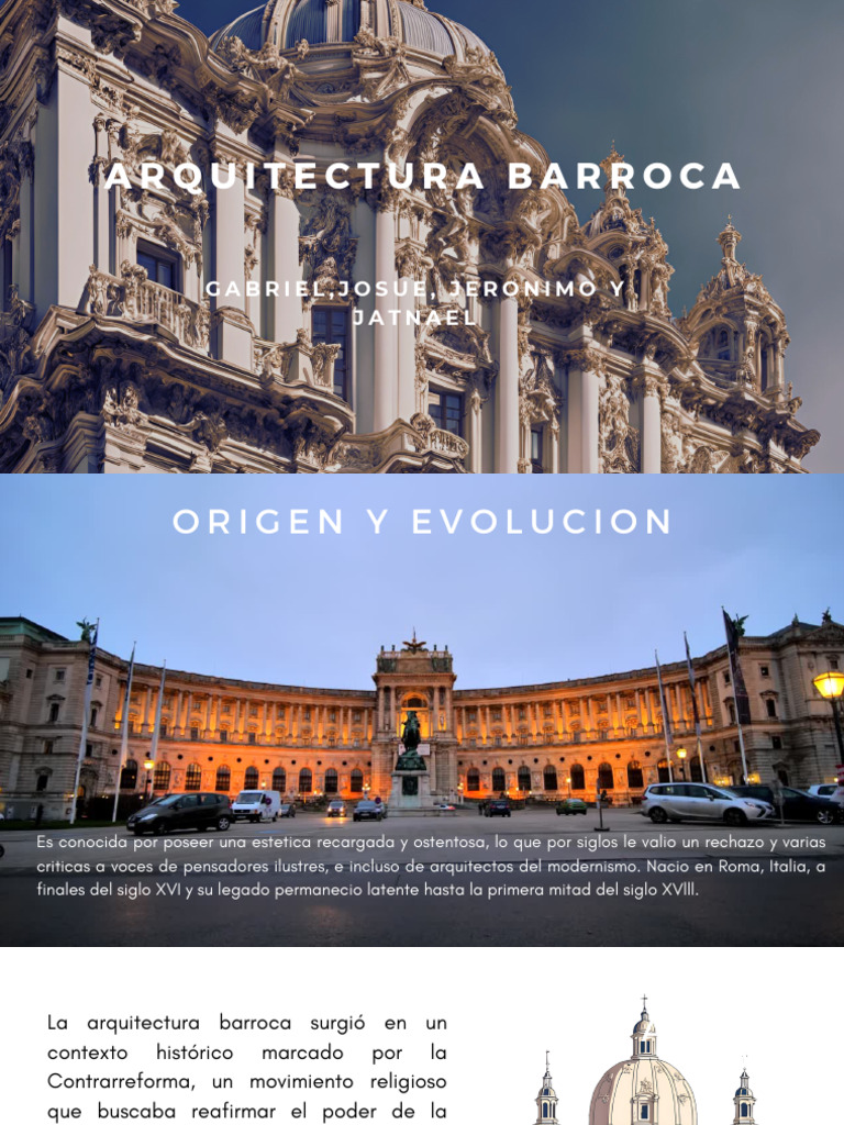 Arquitectura Barroca Pdf Barroco
