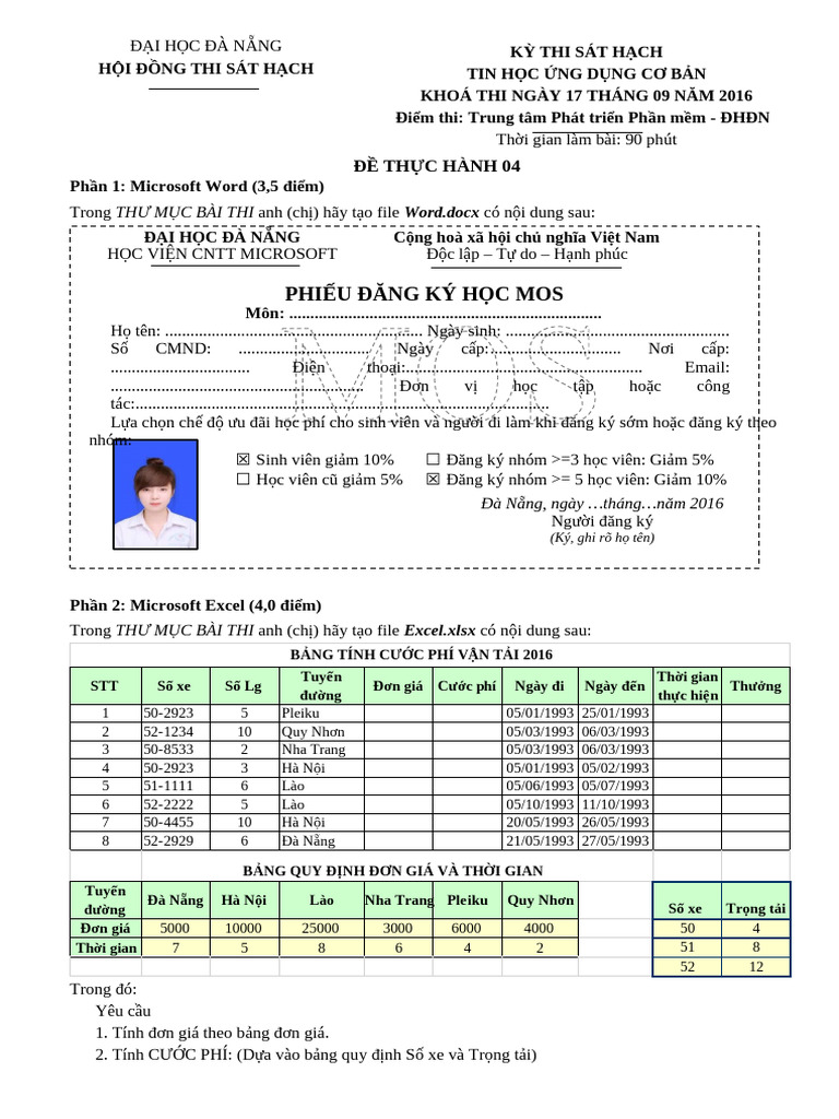 De 4 Chuan CNTT | PDF