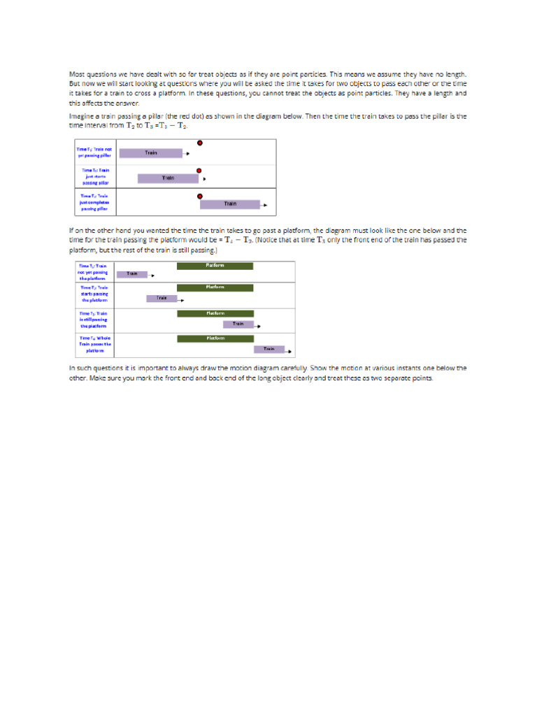 Objects Passing Each Other | PDF