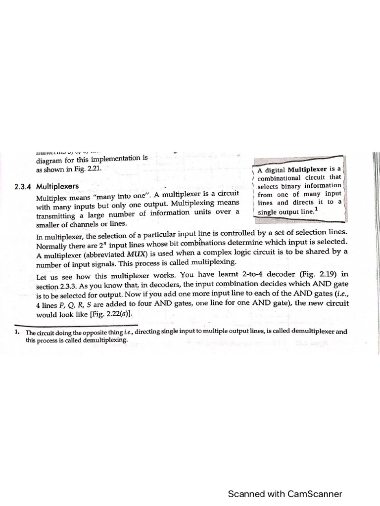 Multiplexer | PDF