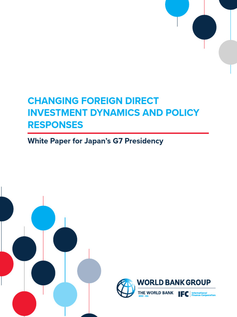 Changing Foreign Direct Investment Dynamics and Policy Responses | PDF | Foreign Direct ...
