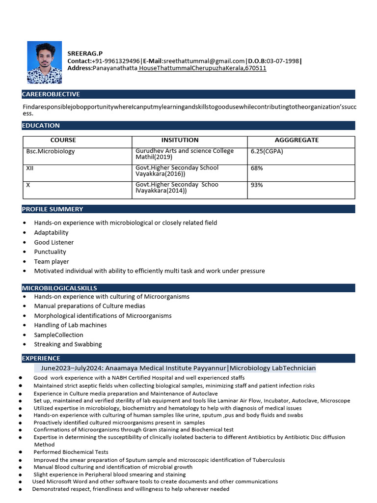 Microbiology Resume-1 (1) (1) - Removed | PDF | Infection | Microbiology