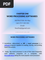 1.1 1. Introduction To MS Word 2021 | PDF | Microsoft Word | Operating ...