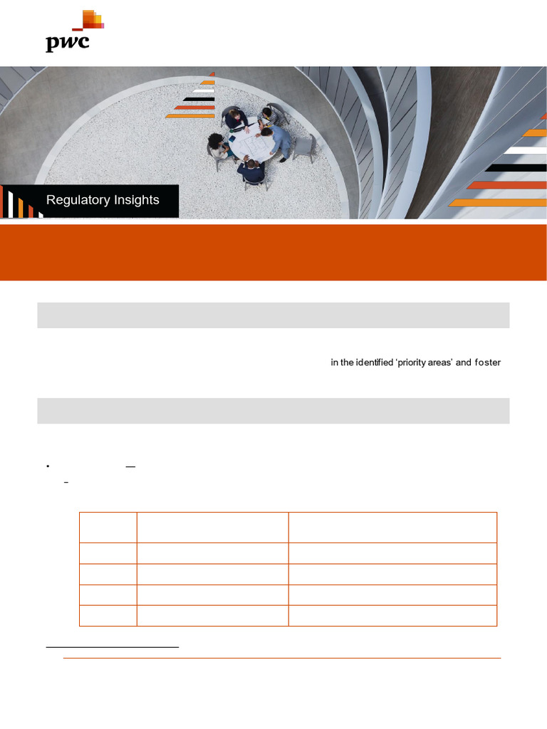 PWC Regulatory Insights 6 November 2023 Operational Guidelines of The ...