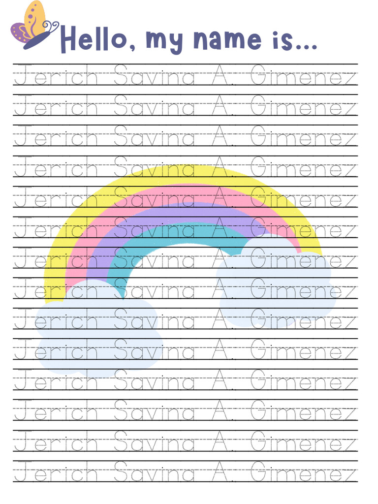 Name Tracing-Savi | PDF