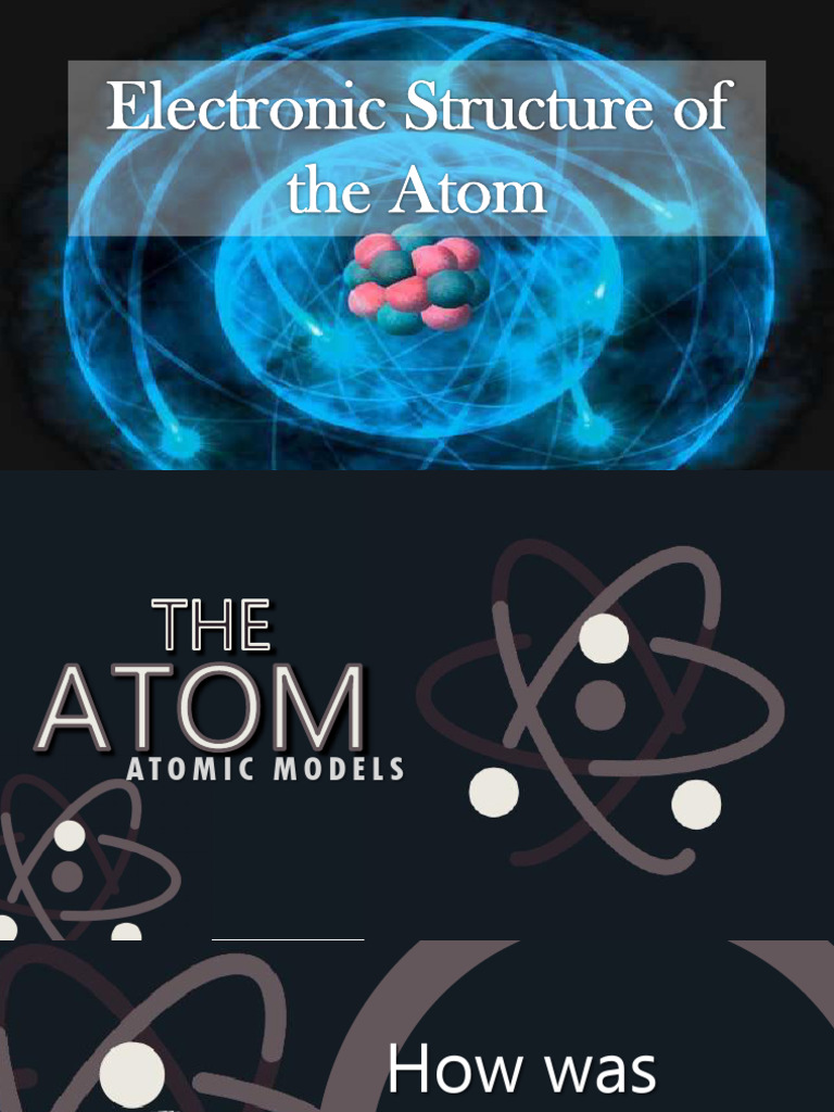 LESSON 2.1-Electronic Structure of Matter | PDF | Atomic Orbital ...