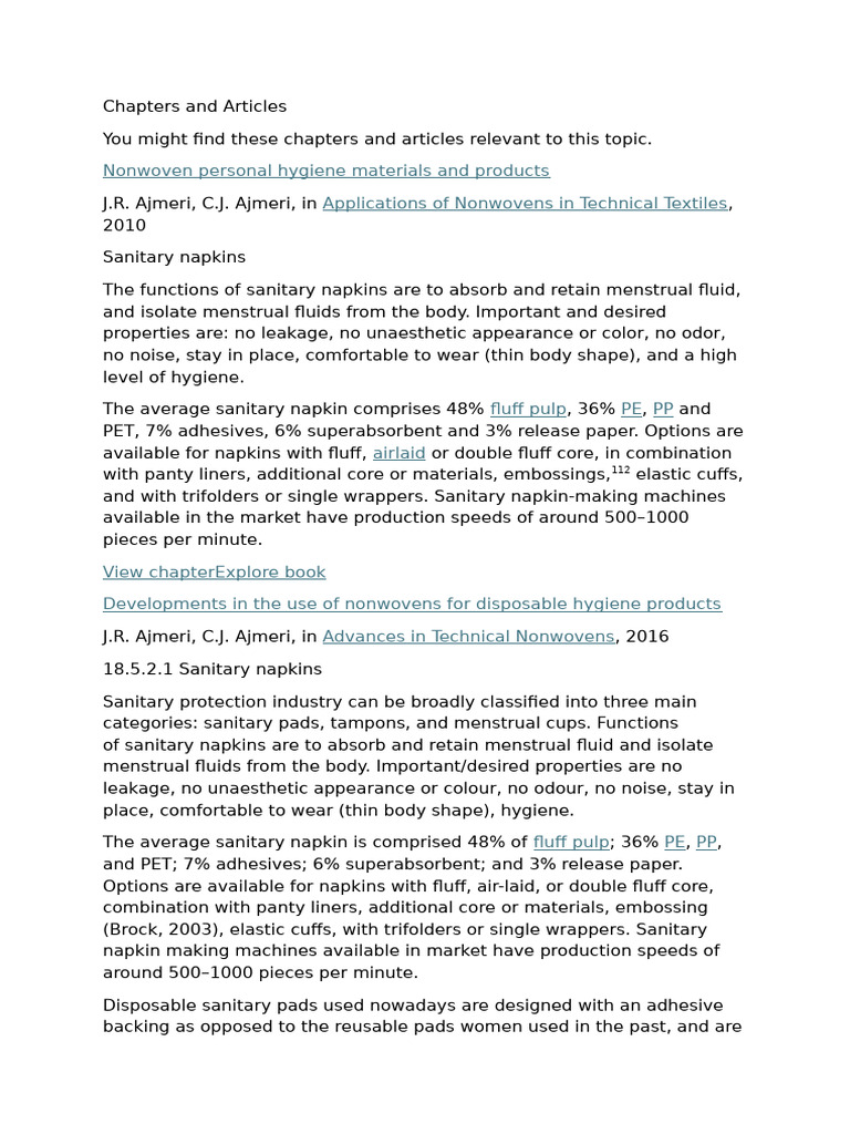 Chapters and Articles | PDF | Materials