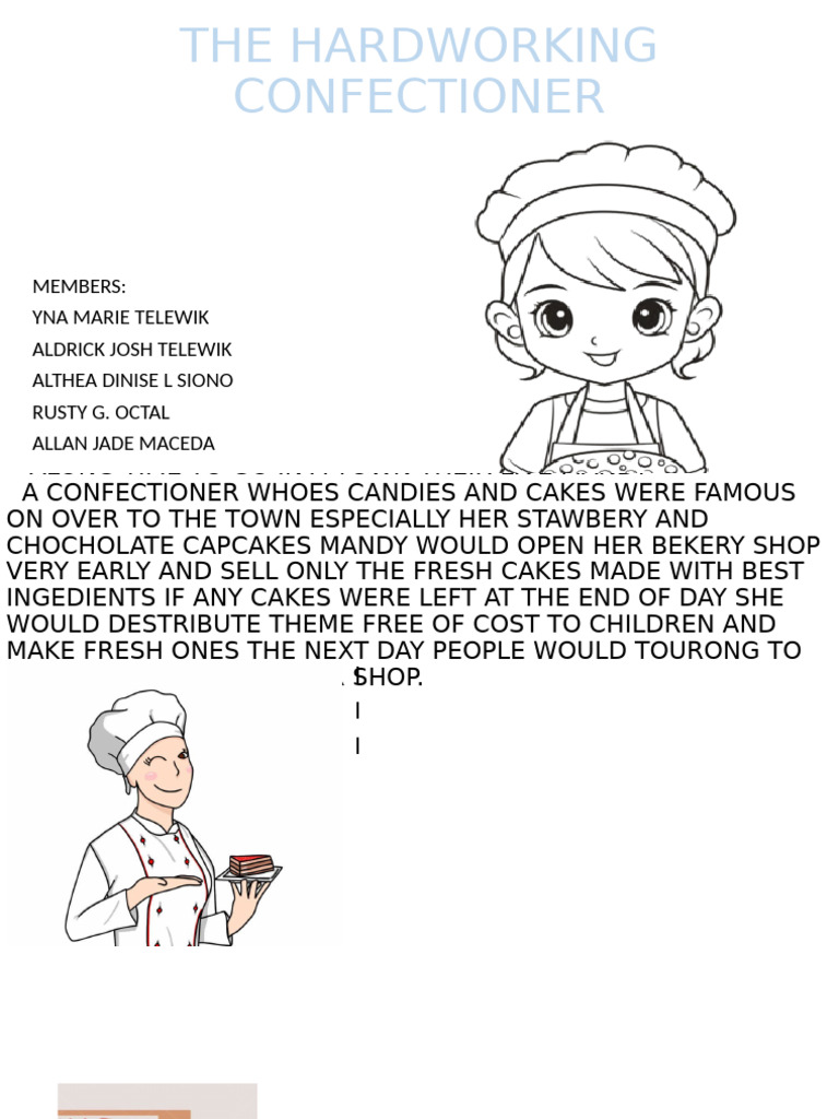 The Hardworking Confectioner | PDF