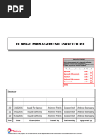 Flange Management Procedure | PDF | Mechanical Engineering