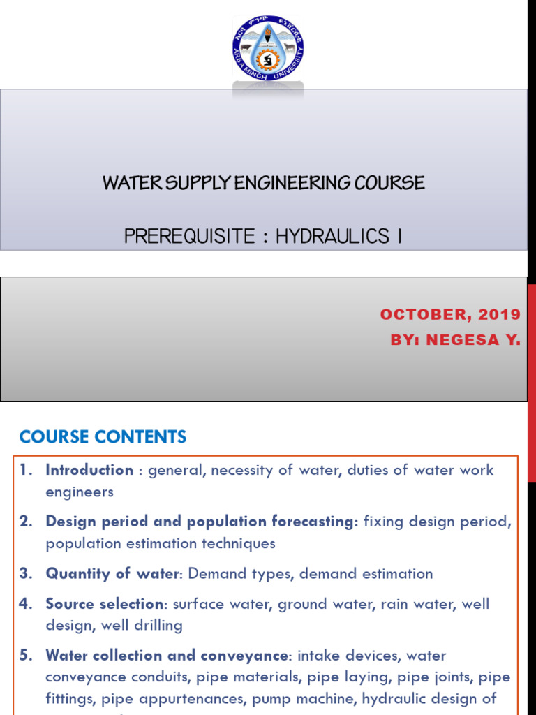 WS ppt-1 | PDF | Drainage Basin | Aquifer