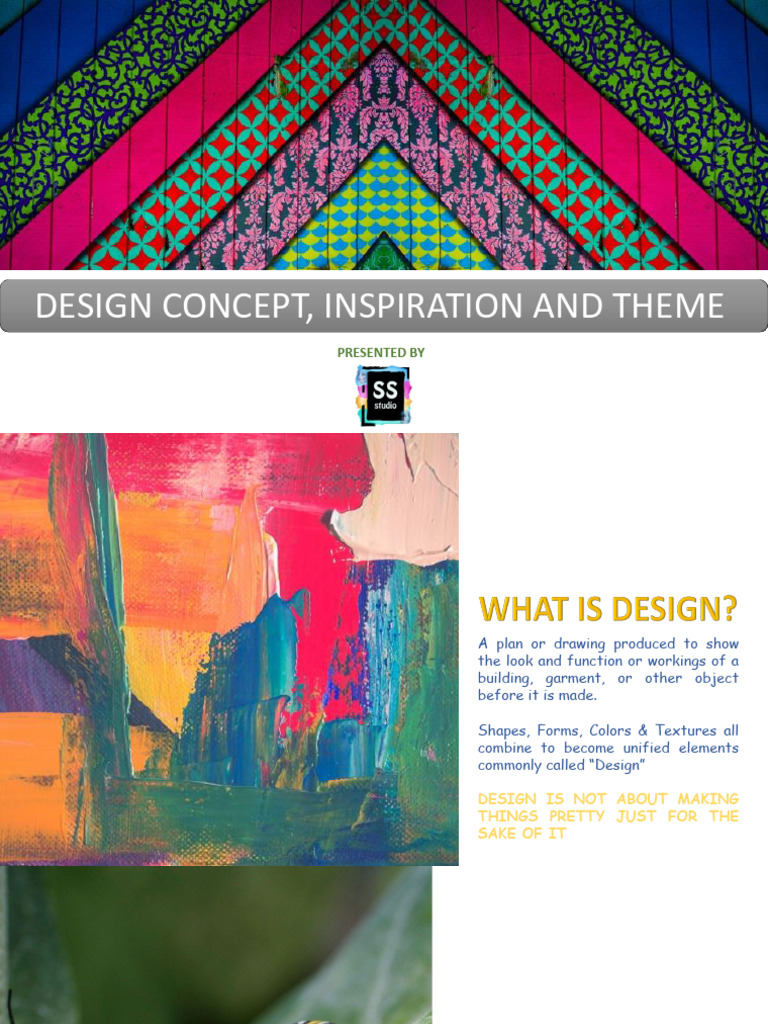 Design Concept, Inspiration and Theme | PDF