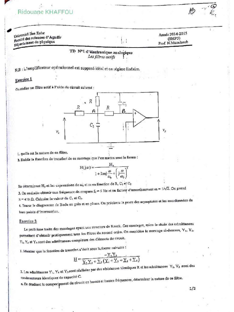 Poly1 TD Électro s5 Compressed | PDF | Computers