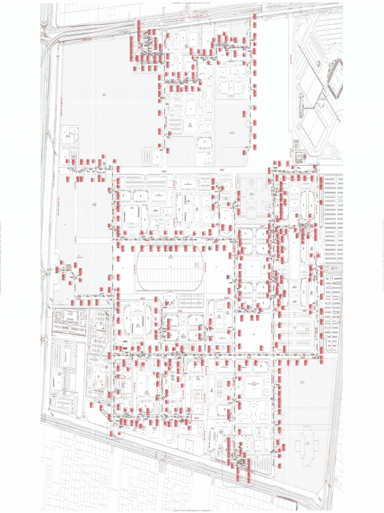 Foul Sewer Network Layout | PDF