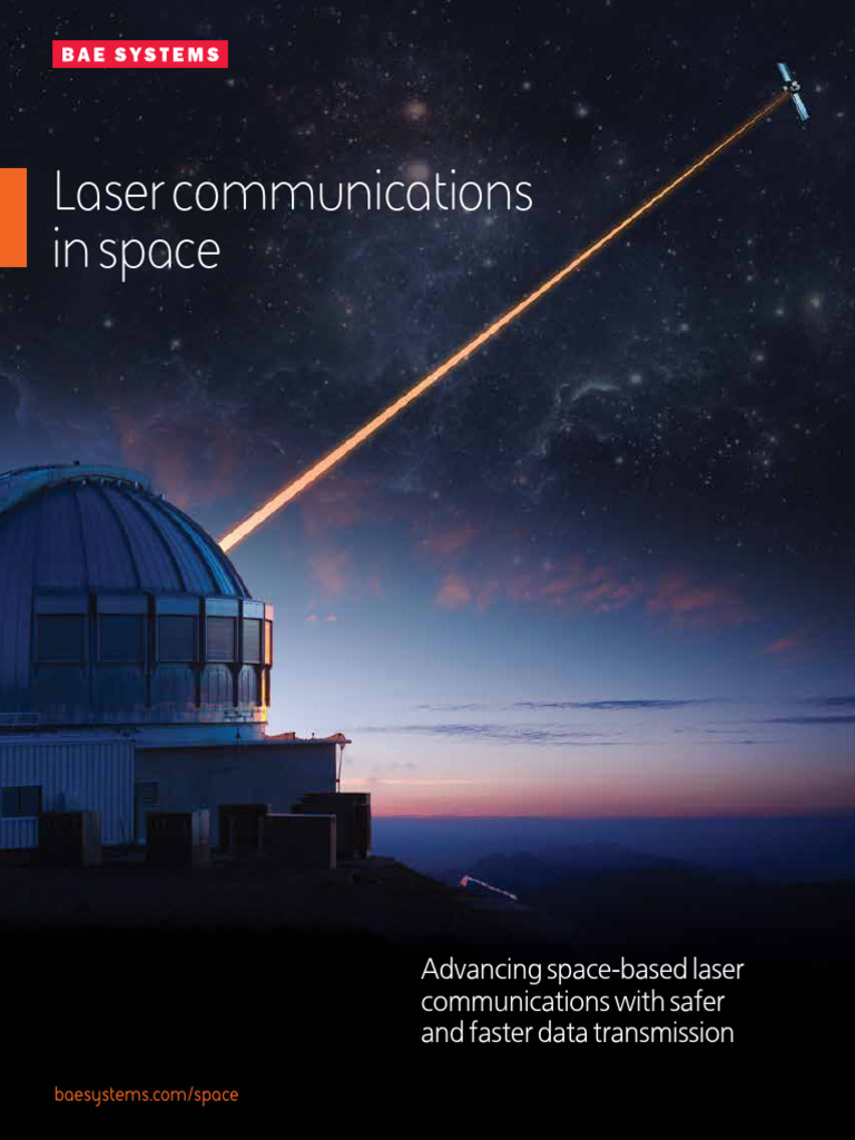 CS 18 A86 001 Lasercomm Web | PDF | Interplanetary Spaceflight | Outer Space