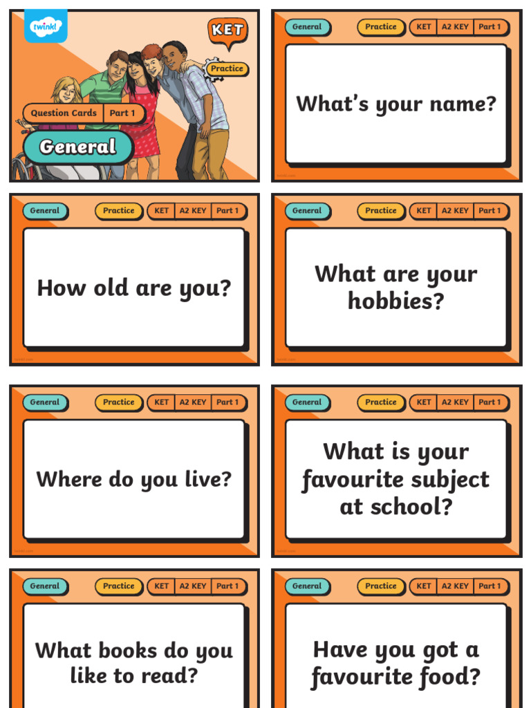 T 1719266946 Esl A2 Ket Speaking Practice Part 1 General - Ver - 1 ...