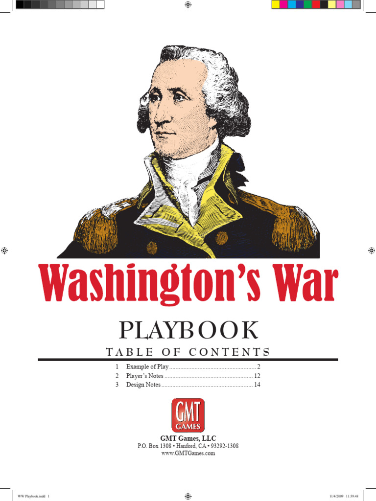 Washington's War Playbook | PDF | Charles Cornwallis, 1st Marquess ...