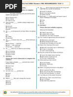 German Exam A2 With Answers | PDF
