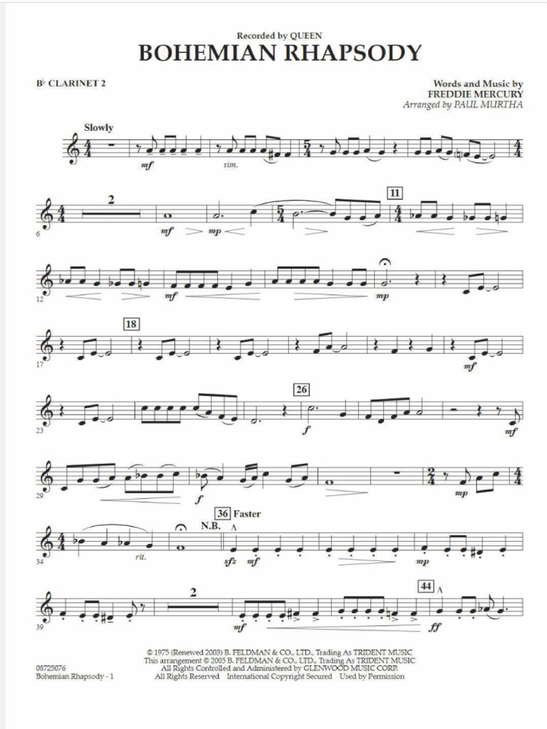 BB Clarinet 2 | PDF