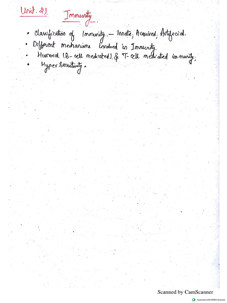 Immunity | PDF