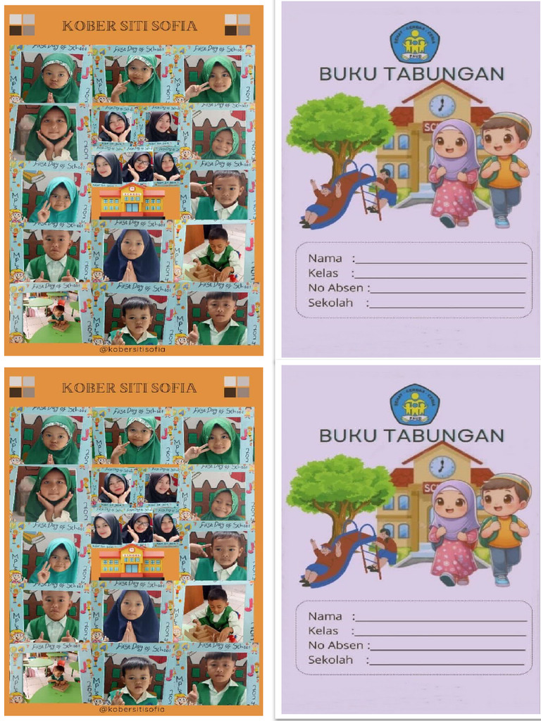 Cover Tabungan Paud | PDF