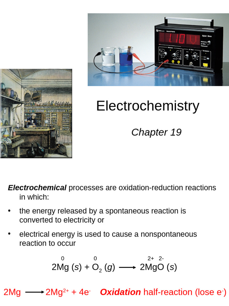 Electrochemistry: Redox Reactions & Cells | PDF | Redox | Ion