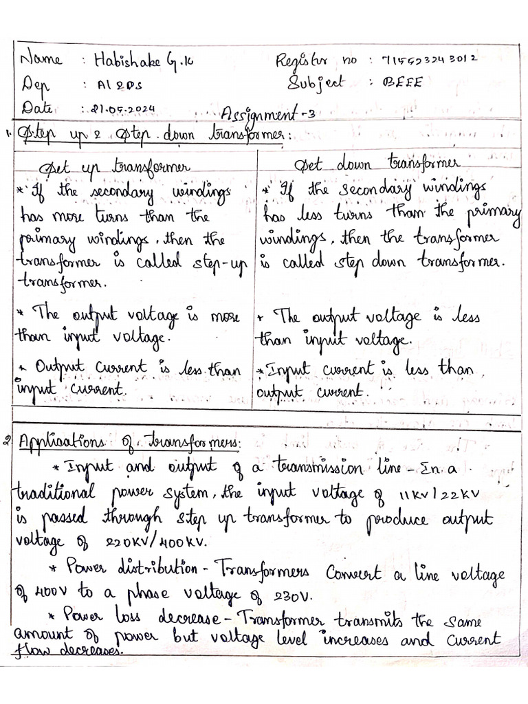 Beee Assignment 3 Pdf