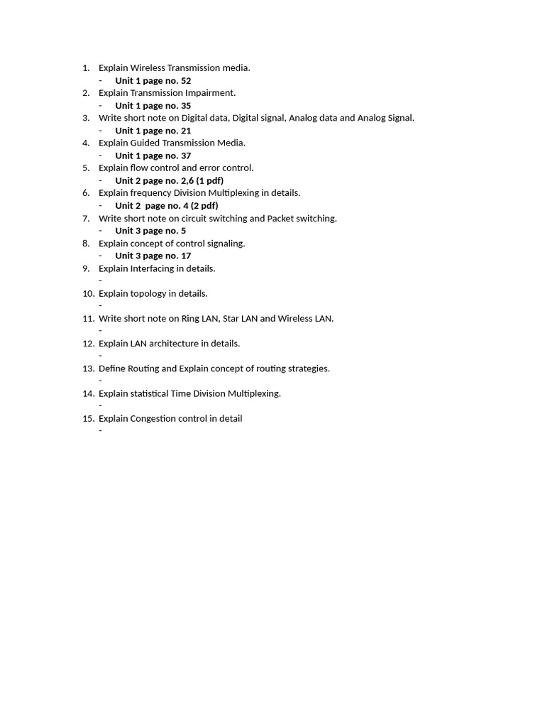 DCN Assignment | PDF | Technology & Engineering