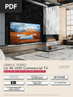 UT801C (ASIA, India) - Datasheet (Low) - LG Commercial TV - 240723 ...