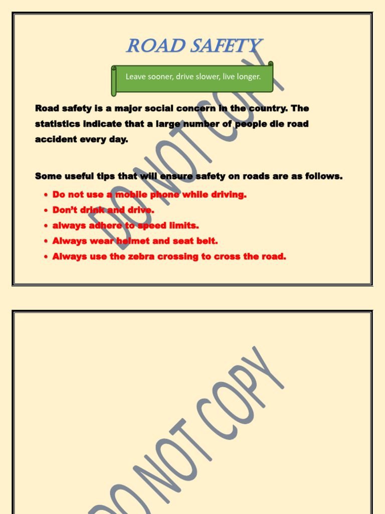 Road Safety | PDF | Technology & Engineering