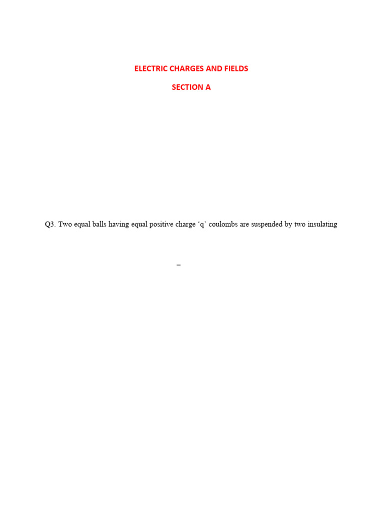 Class 12th Question Bank Physics | PDF | Electrical Resistivity And Conductivity | Capacitor