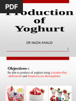 Flowchart YOGURT | PDF | Yogurt | Milk