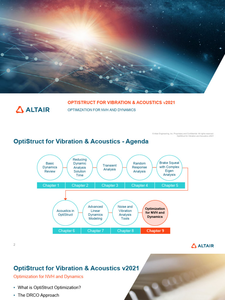 CH09 Optimization For NVH & Dynamics OS Vibration and Acoustics v2021 MAR2021 | PDF ...