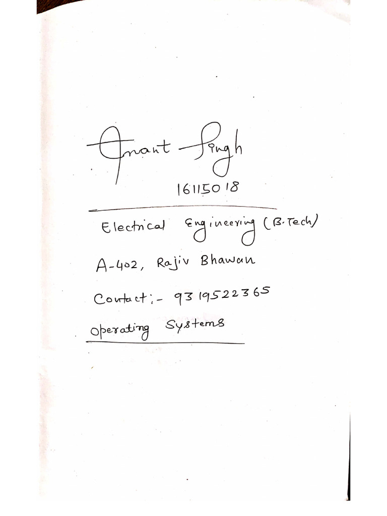 operating system | PDF