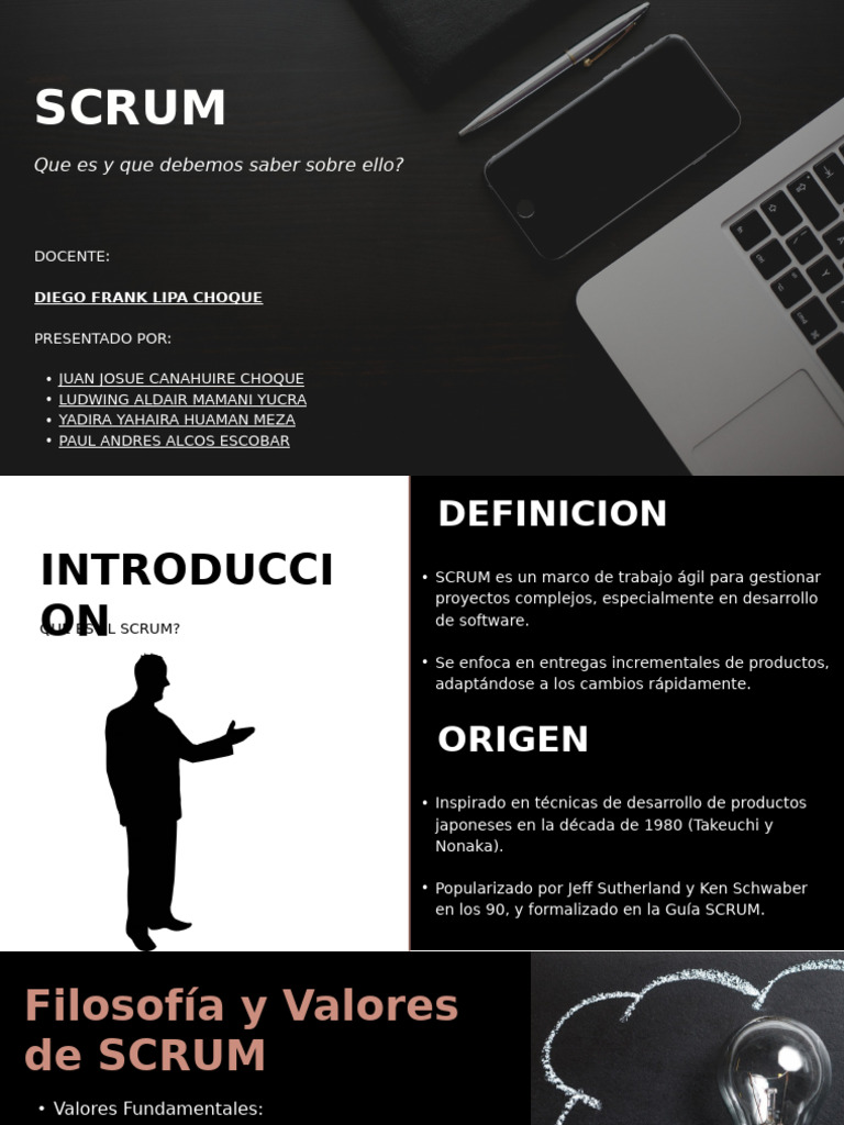 Scrum | PDF | Scrum (desarrollo de software) | Informática