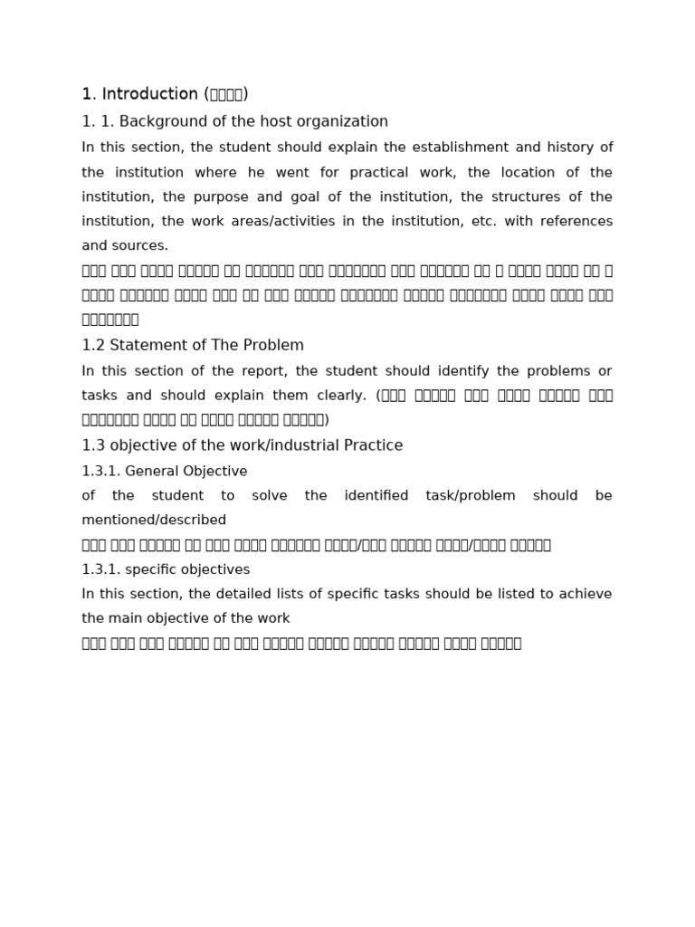 Main Body of The Document Templete | PDF