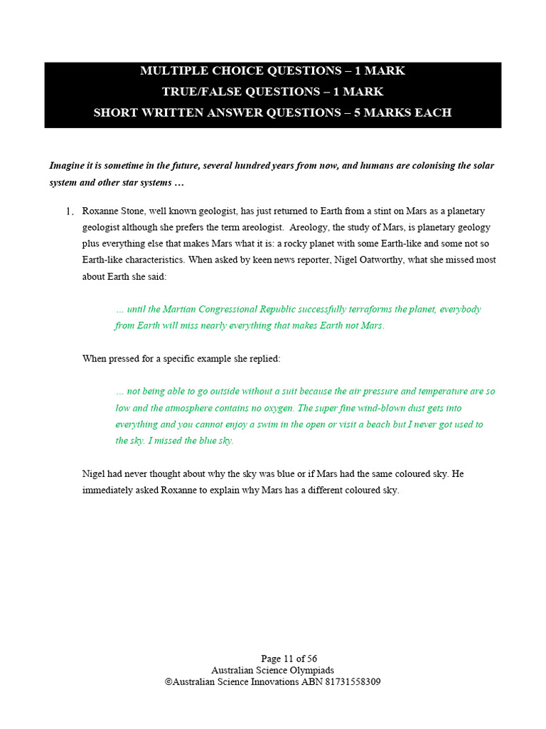 2020_ASOE_-Earth-environmental-_part-2 | PDF | Moon | Mars