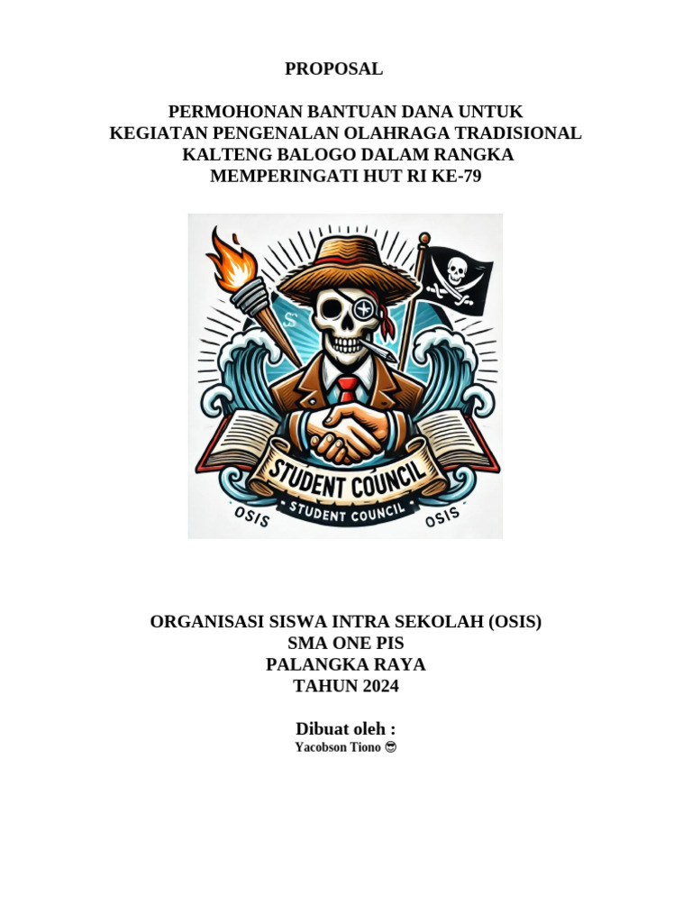 Pengenalan Olahraga Balogo HUT RI 79 | PDF