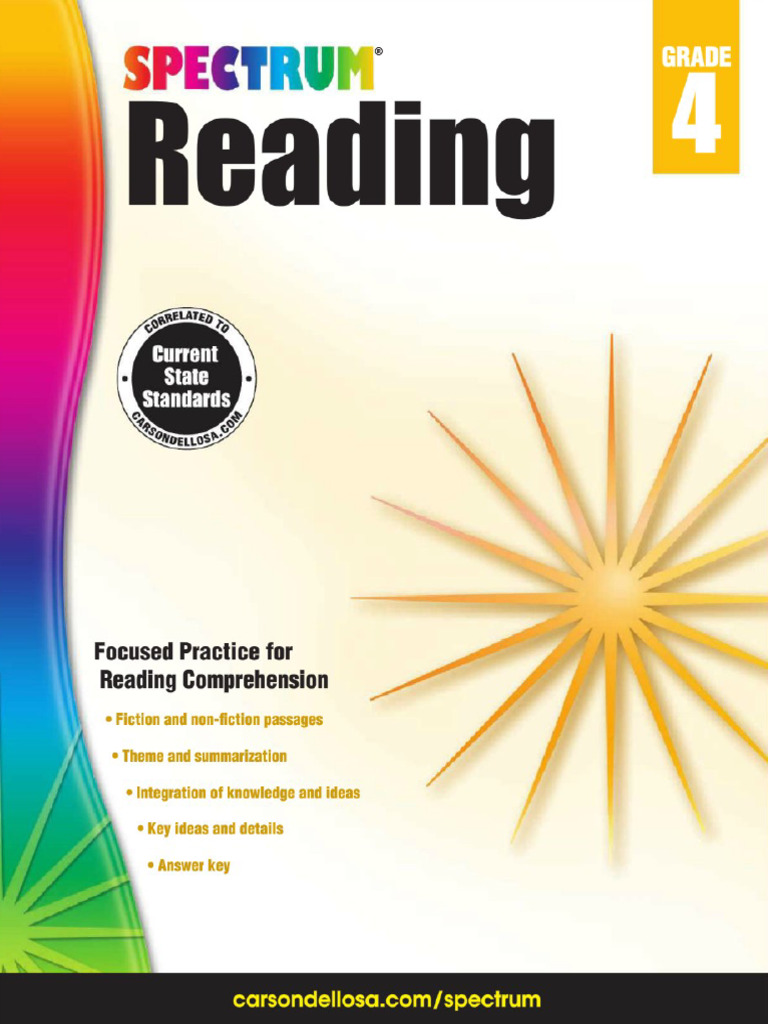 Spectrum Reading Workbook G4 | PDF