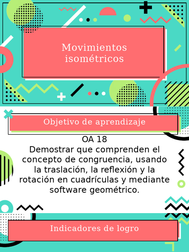 Transformaciones Isometricas Repaso | PDF | Rotación | Espacio