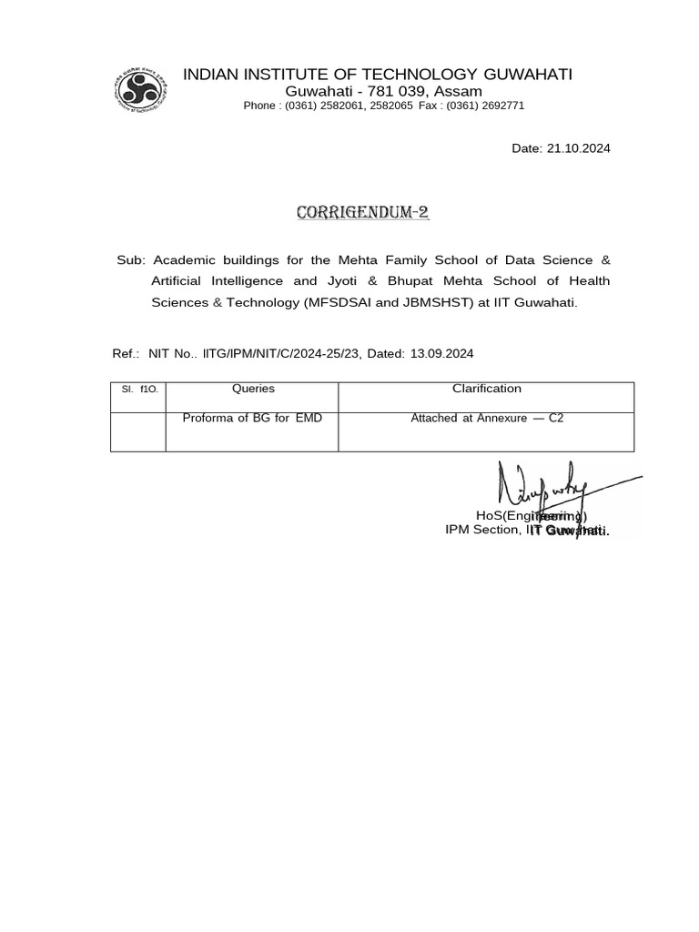 Corrigendum2 - Proforma of BG-EMD | PDF | Guarantee | Liquidation