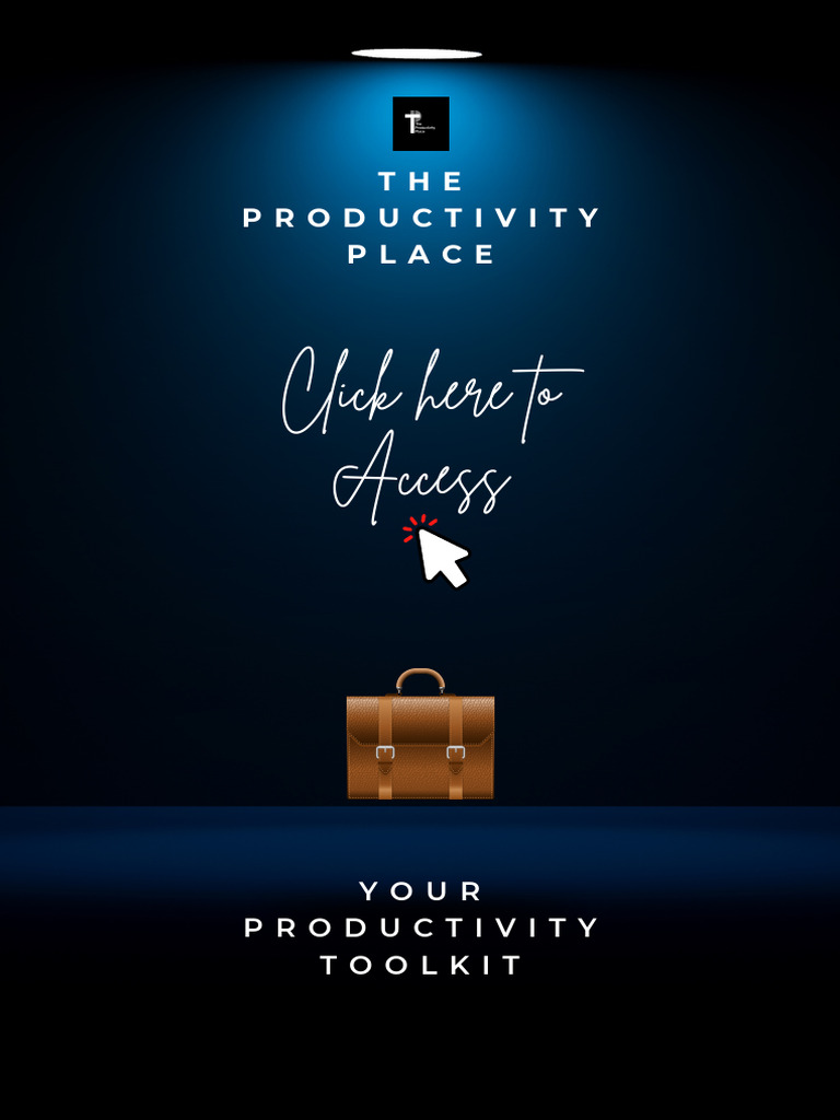 The Productivity Toolkit Link | PDF