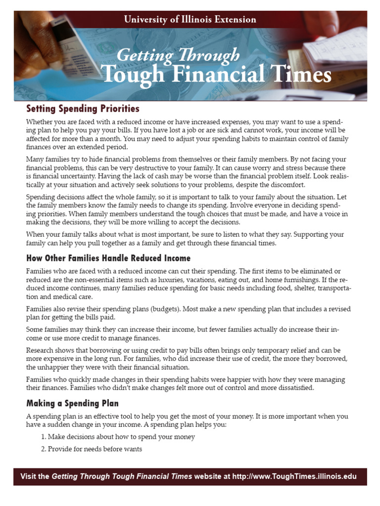 Setting Spending Priorities | PDF | Expense | Debt