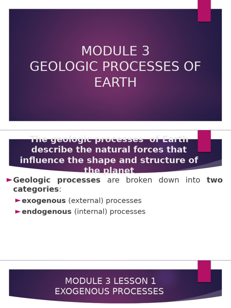 Unit 1 Module 3 Lesson Recovered | PDF | Plate Tectonics | Rock (Geology)