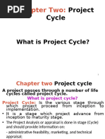 Chapter 2 Project Cycle | PDF | Project Management | Feasibility Study