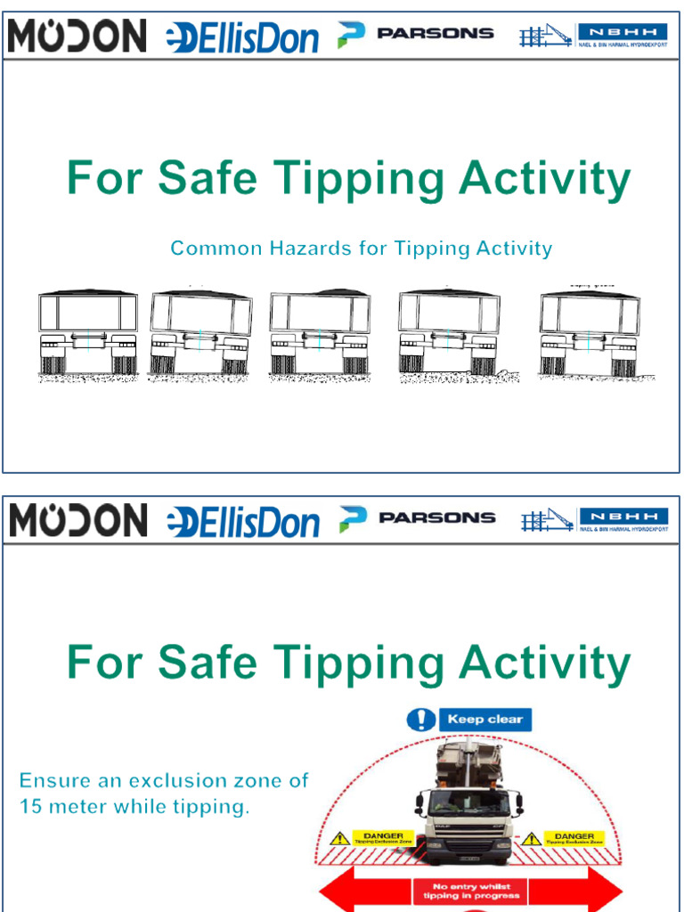 Safe Tipping Awareness | PDF